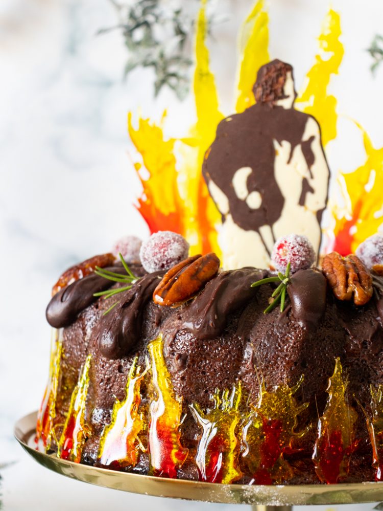 Yummy Awards: a « Ring of fire » Bundt Cake for Johnny Cash - Sound Eaters